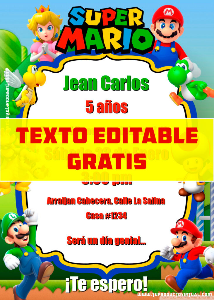[+20] Invitaciones para editar gratis - online 2026 - Personalizada